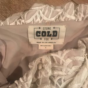 Stone Cold Fox | Shorts | Stone Cold Fox Grady Bloomer White Lace Tie ...